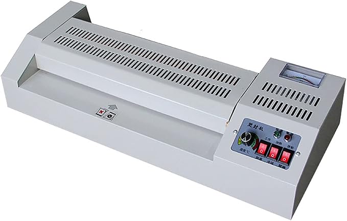Electric Thermal Laminator Machine, Photo Laminator, for A3 Paper Hot/Cold Roll Laminating ...