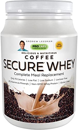 Amazon.com: Andrew Lessman Secure Whey Complete Meal Replacement ...