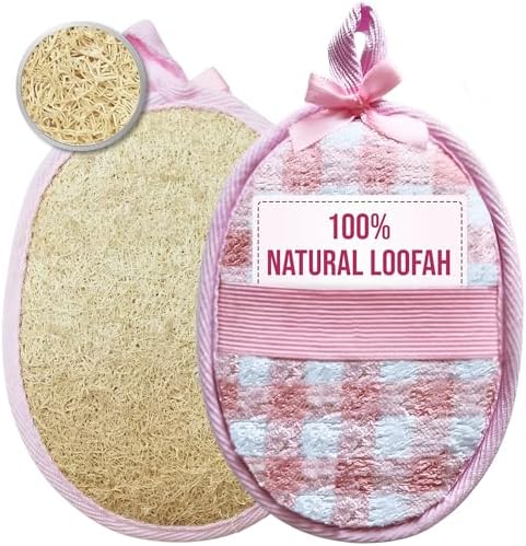 Amazon.com: The Loofah Shop Premium Loofah Face Scrubber, Exfoliating ...