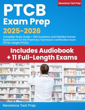 PTCB Exam Study Guide 2025-2026 - 6 Full-Length Practice Tests, PTCB ...