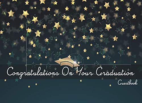 Amazon.com: Congratulations On Your Graduation Guest Book: Keepsake ...