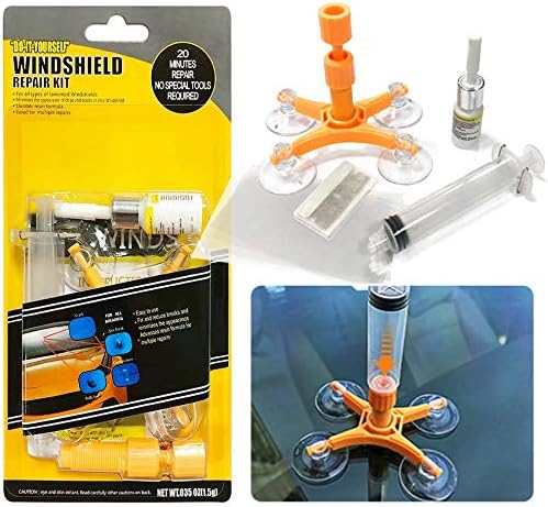 Car Windshield Repair Kit - Windshield Repair Kit with Pressure ...