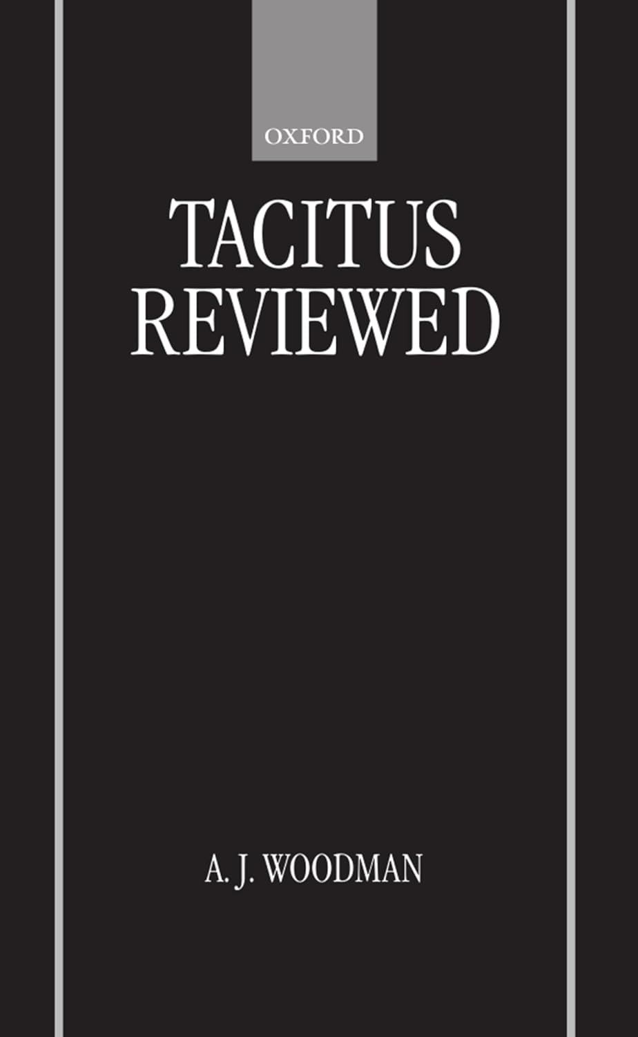 Amazon.com: Tacitus Reviewed: 9780198152583: Woodman, A. J.: Books