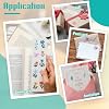 Amazon.com: KALIONE 12 Sheets Watercolor Flower Stickers for ...