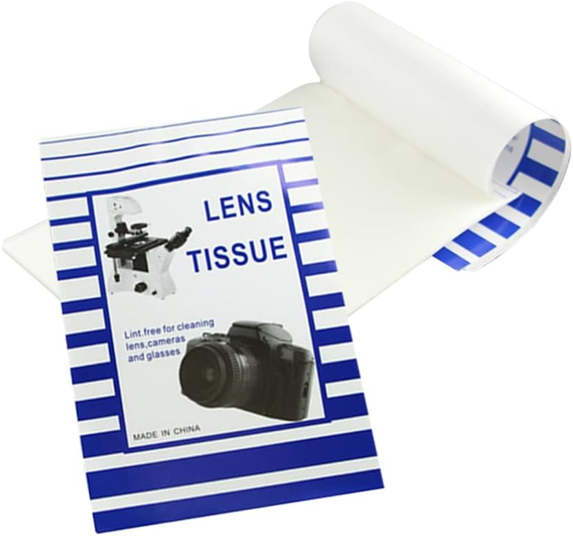 Amazon.com: TEHAUX Lens Cleaning Wipes, Dry Lens Tissue Eyeglass ...
