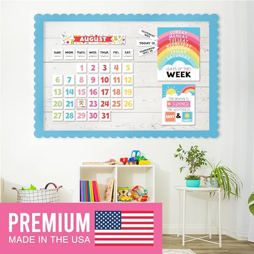 Buy Classroom Calendar Set Bulletin Board Decor – School Calendar For ...