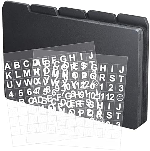 Lewtemi 50 Pcs Index Card Dividers 5 x 8 Inch Index Card Dividers with ...