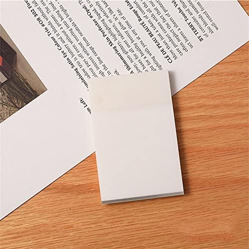 Amazon.com : 50 Sheets Transparent Sticky Notes, Clear Self-Stick Note ...