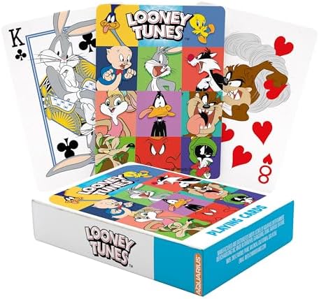Amazon.com: Aquarius Looney Tunes Playing Cards - Looney Tunes Themed ...