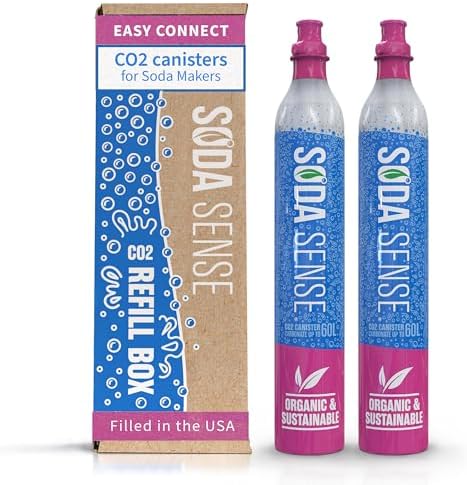 Amazon.com: Simpli Soda 60L CO2 Canister Cylinders - Compatible w ...