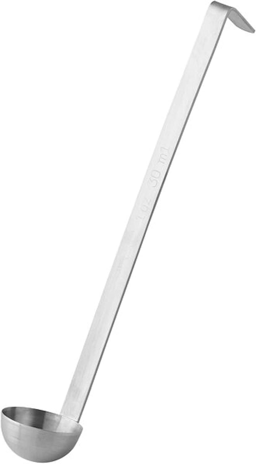 Amazon.com: TrueCraftware- 1 oz Stainless Steel Ladle with Long Hooked ...