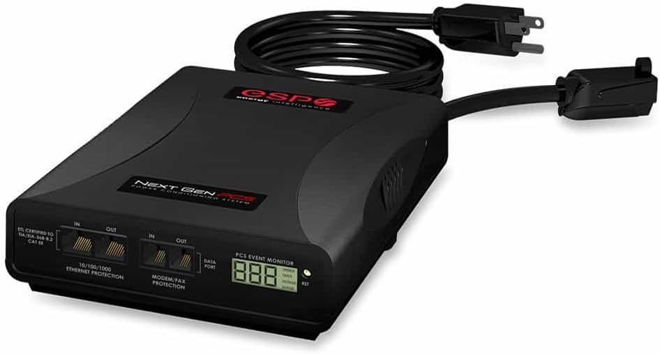 Amazon.com: ESP Next Gen Surge Protector/Noise Filter/Power Monitor ...