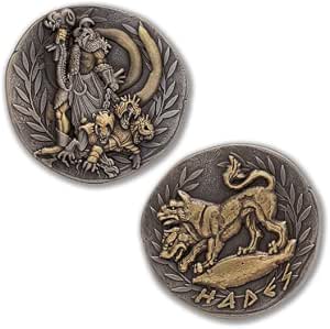 Amazon.com: Hades Greek God of The Underworld Ancient Collectible Coins ...
