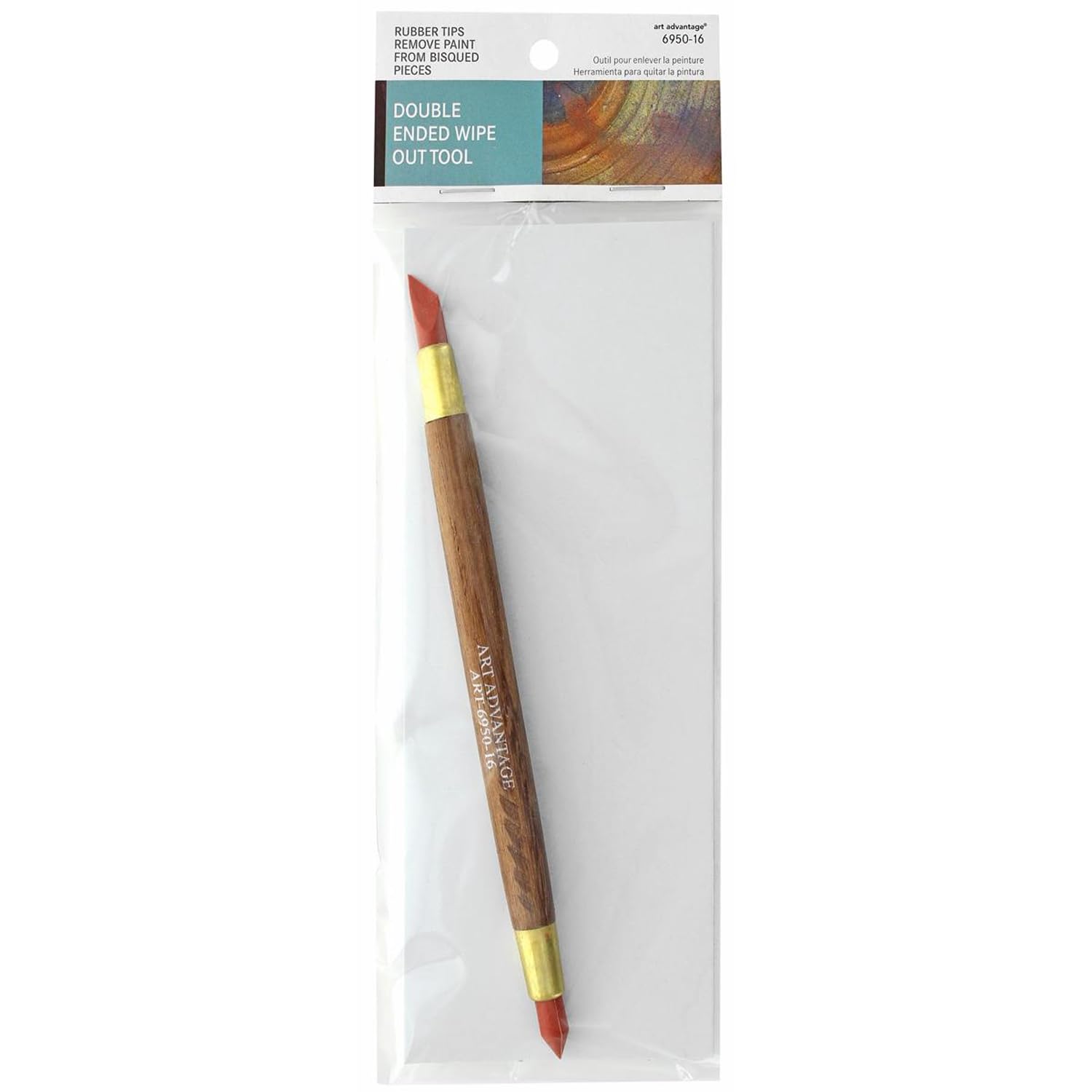 Amazon.com: Art Advantage Wipe Out Tool, Double-Ended, Ceramic Tools ...