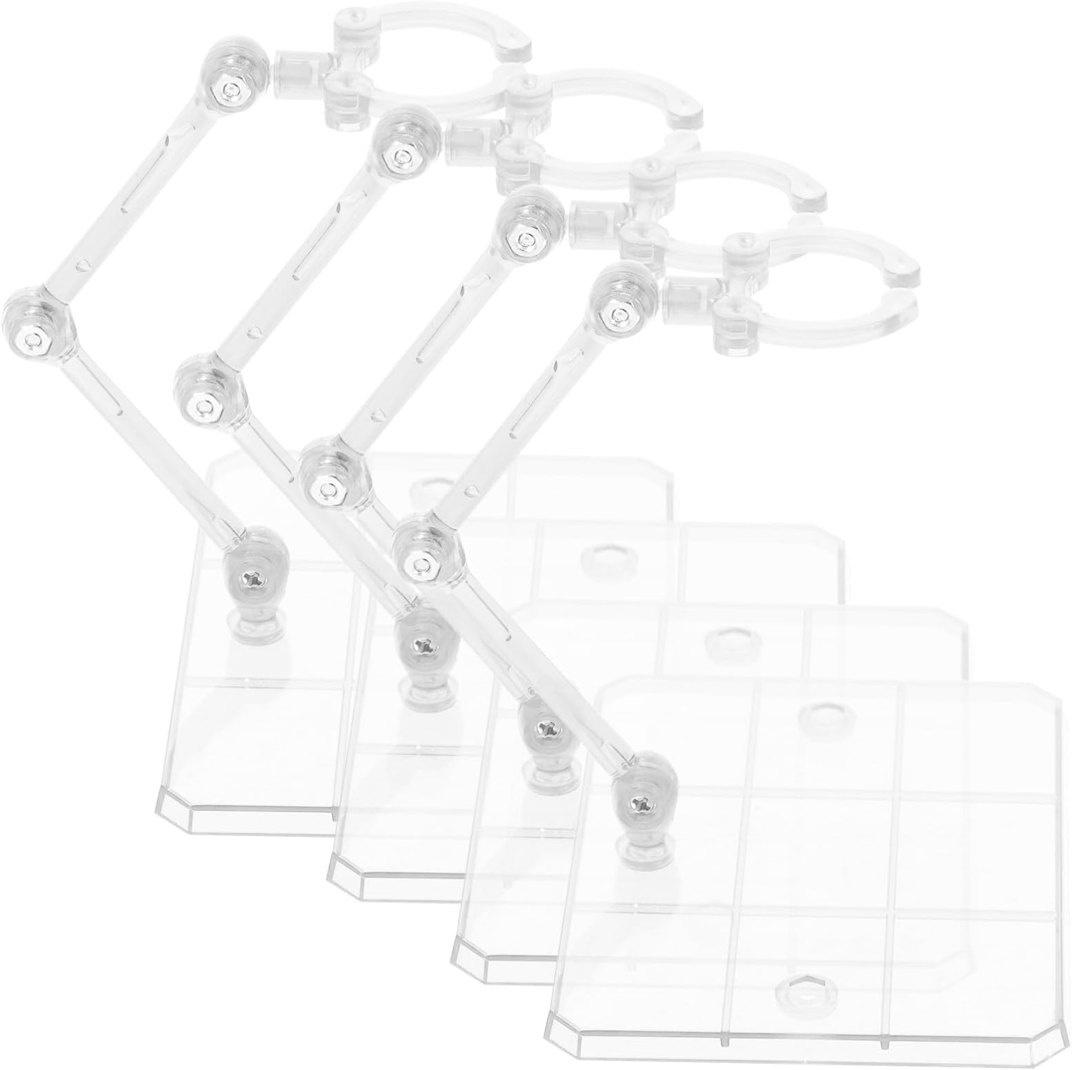 Amazon.com: Yocoolfun 3 Pack Action Figure Stand for 3.75" and 6 ...