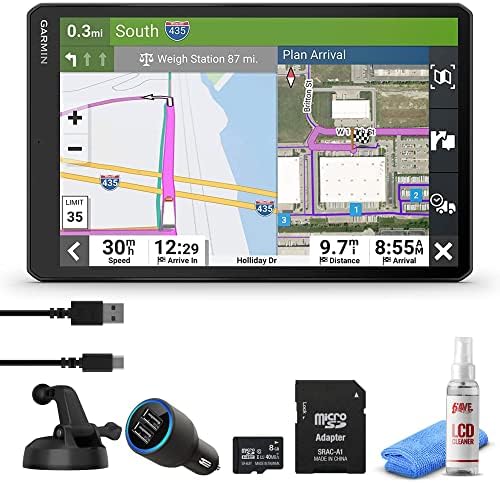 Amazon.com: Garmin Dezl OTR710 GPS Truck Navigator 7" Display-Custom ...