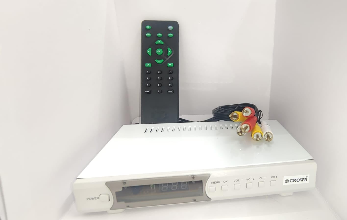 DTH Free Setup Box | Lifetime Free 150+ Channels | Crown : Amazon.in ...