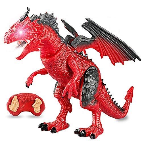 Buy Kids Planet Remote Control Dragon RC Walking Dinosaur Robot Pet Toy ...