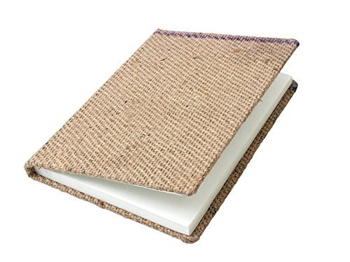 Rustic Hand Crafted Jute Cover Journal : Amazon.in: Office Products