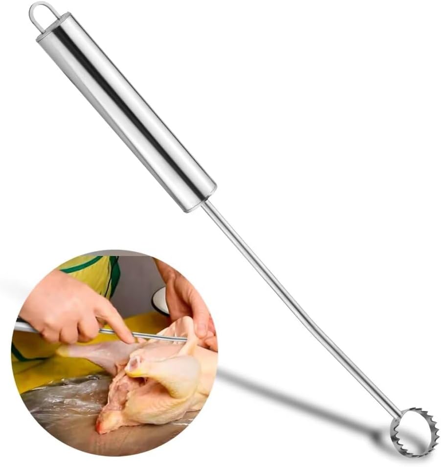 Amazon.com : NQEUEPN Stainless Steel Chicken Lung Remover, Angled Head ...