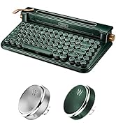 Amazon.com: FINEDAY Keyboard 2.0, Blue Switch, Retro Wireless ...