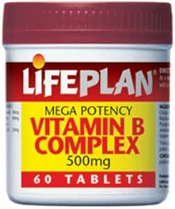 Amazon.com: (2 Pack) - Lifeplan - B Complex Mega Potency | 60's | 2 Pack Bundle : Health & Household