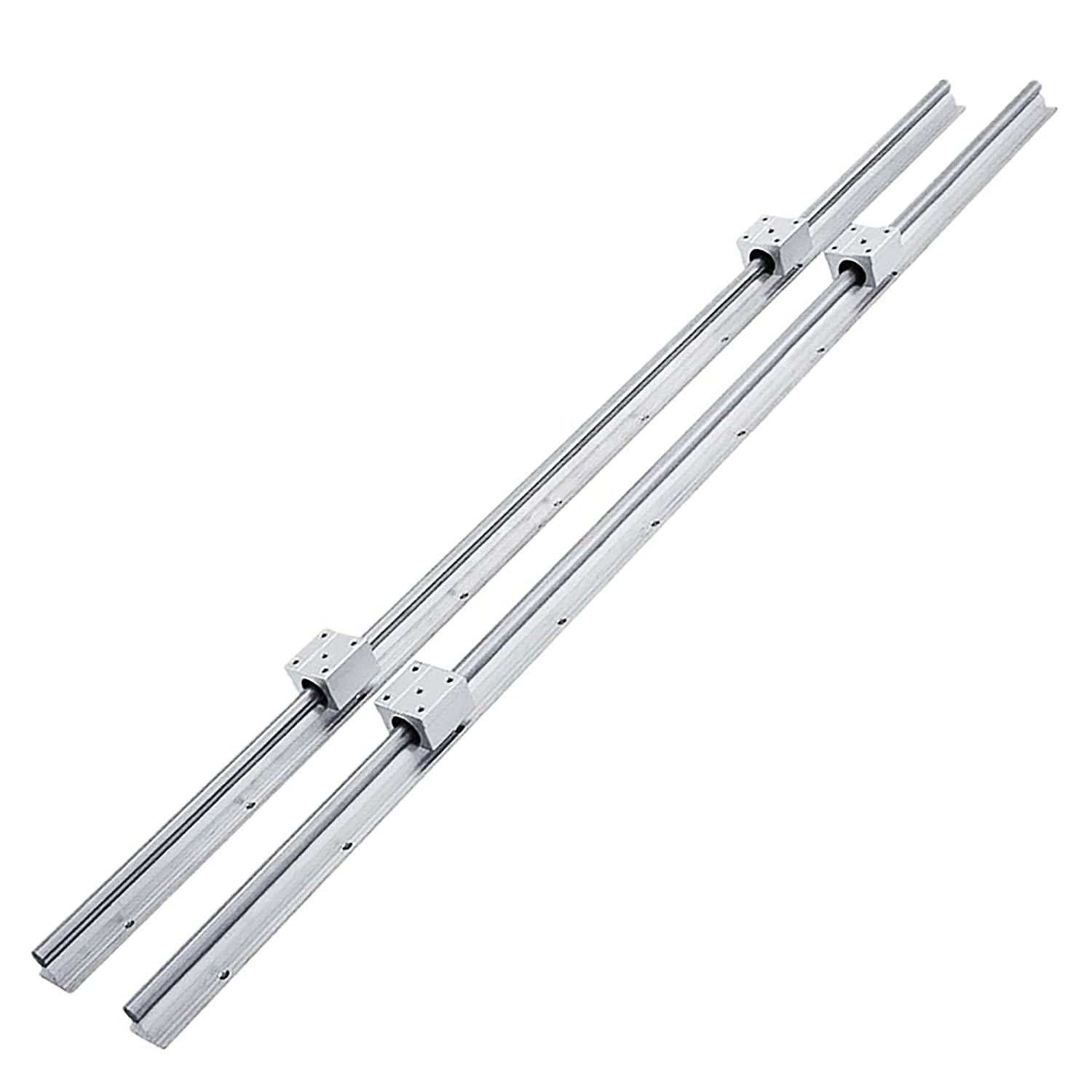 Buy CNCMANS 1500mm Linear Rail Guide SBR16 Fully Supported Linear Slide ...