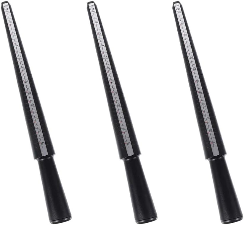 Amazon.com: FARUTA 3Pcs Ring Sizer Ring Mandrel Gauge Tool, Ring Size ...