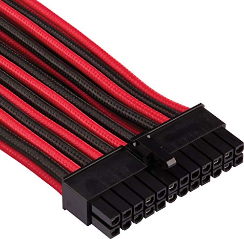 Corsair Premium Individually Sleeved ATX 24-Pin Cable Type 4 Gen 4 ...