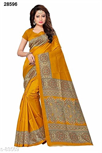 Buy Mysore Silk Saree With blouse piece at Amazon.in