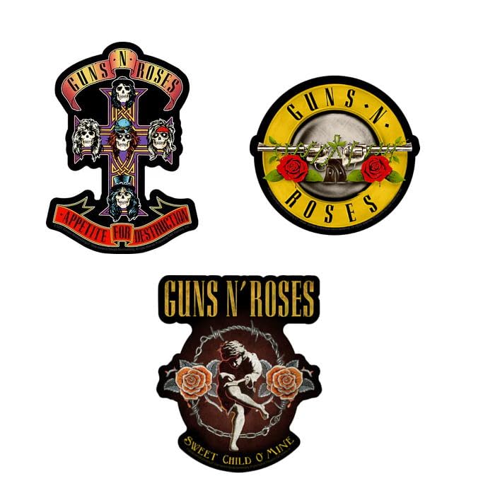 Amazon.co.jp: ガンズ アンド ローゼス ステッカー Guns N' Roses 正規品 雑貨 : ホビー