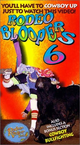 Amazon.com: Rodeo Bloopers 6 [VHS] : Rodeo Video Inc. Vvvav Rvi1006 ...