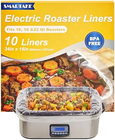 Amazon.com: Pansaver Foil Electric Roaster Liners, 3 Box Bundle (6 ...