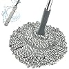 Amazon.com: Kickleen Self Wringing Mop - Easy Squeeze Twist Mop with 52 ...