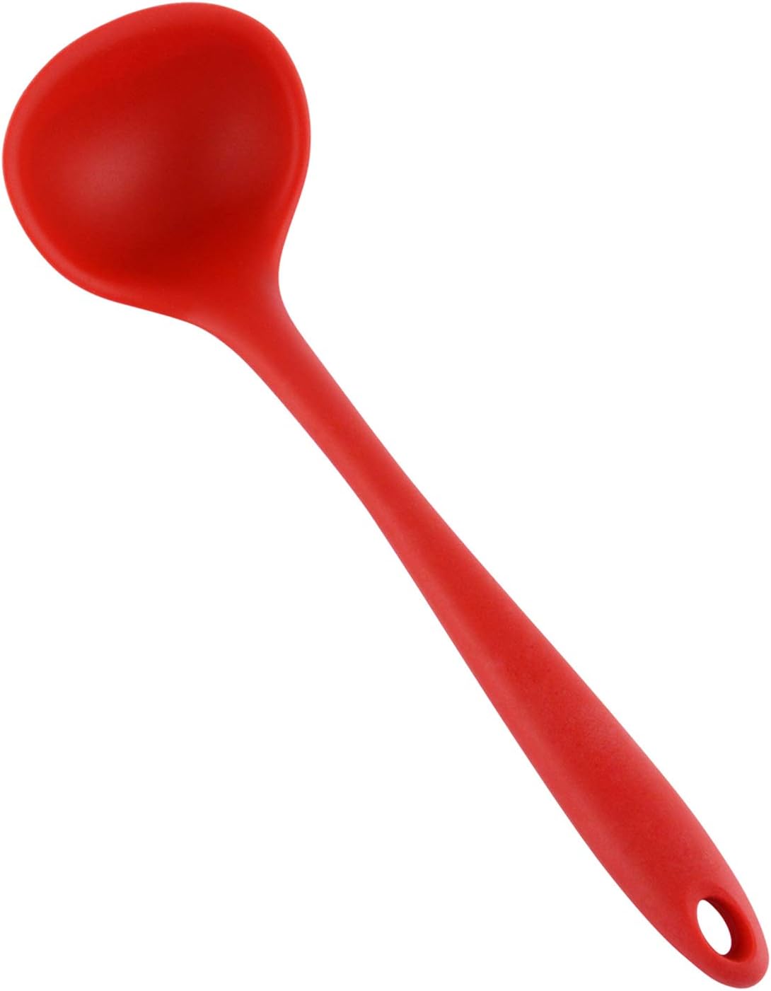 Amazon.com: Silicone Ladle Spoon, Heat Resistant Soup Ladle for Serving ...