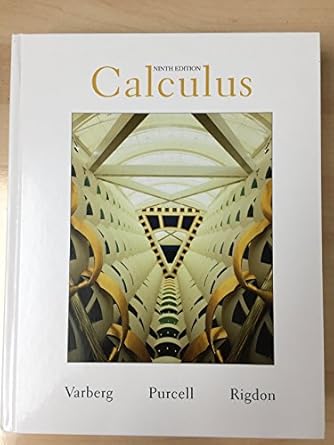 Calculus: Varberg, Dale, Purcell, Edwin, Rigdon, Steve: 9780131429246 ...