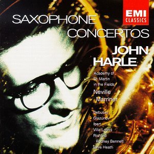 John Harle, Claude Debussy, Jacques Ibert, Alexander Glazunov, Heitor ...