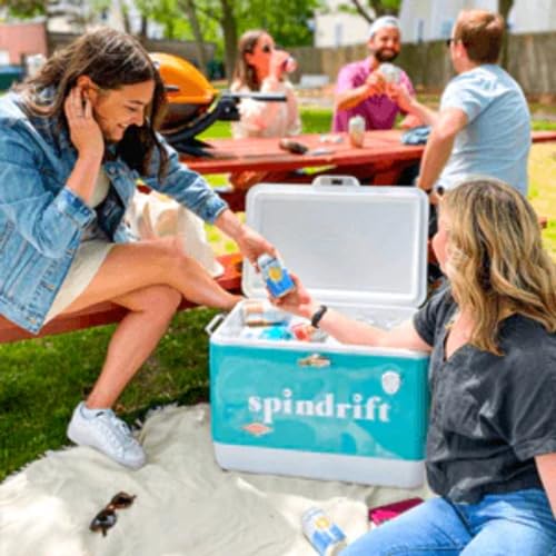 Snapklik.com : Spindrift Sparkling Water, 6 Flavor Assorted Variety Sampler Pack, Made