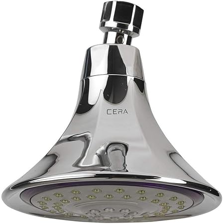 CERA F7020502 Stainless Steel Eco Flow Over Head Shower with 130 mm Dia ...