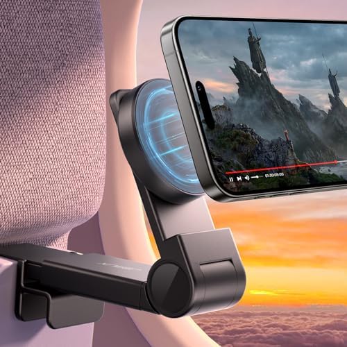 Amazon.com: LISEN Airplane Phone Holder Travel Essentials for Magsafe ...