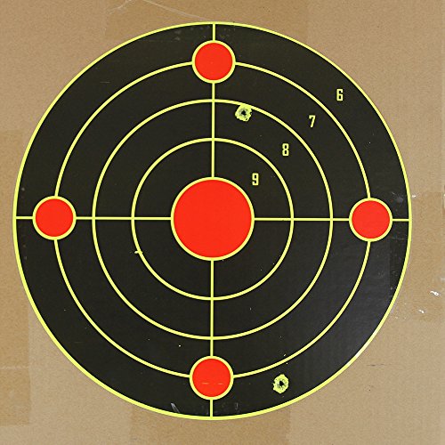 Snapklik.com : ATFLBOX Shooting Target 12Inch Bulleye Super Splatter ...