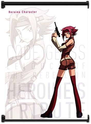 Amazon.com: Code Geass: Lelouch of the Rebellion Anime Kallen Fabric ...