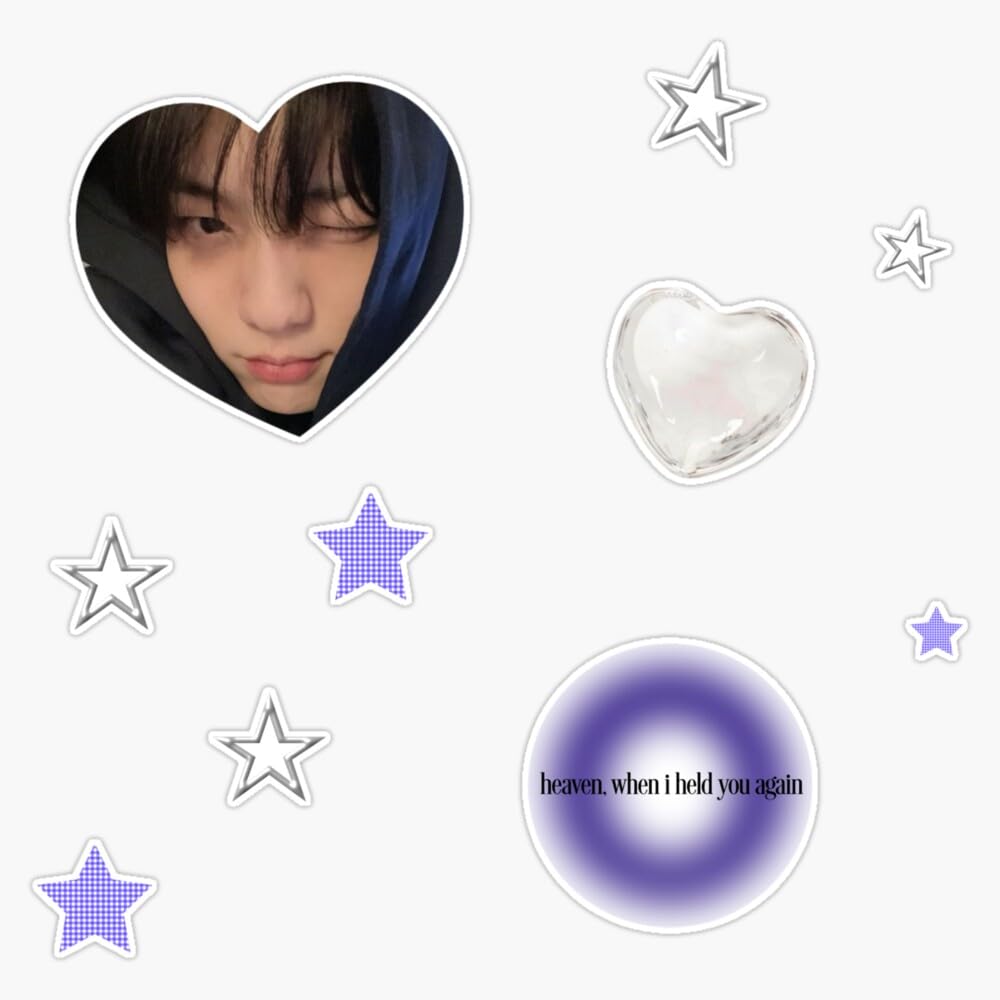 Amazon.com: Soobin Phone Deco Pack Sticker Vinyl Waterproof Sticker ...