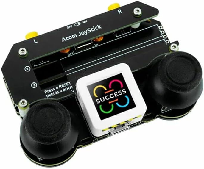Amazon.co.jp: M5Atom Joystick M5AtomS3搭載 AtomS3とSTM32マイコンを使用した、汎用性の高いプログラマブルデ ...