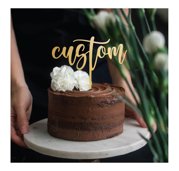 Wedding Cake Topper Cake Toppers - Personalized Names - Anniversary ...