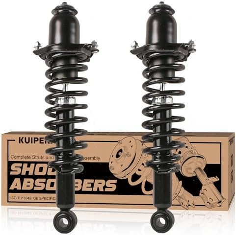 Amazon.com: Rear Left and Right Complete Strut Spring Shock Absorber ...