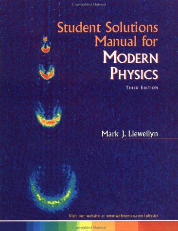 Student Solutions Manual for Modern Physics: Paul Allen Tipler, Ralph A ...