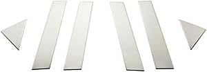 Amazon.com: Putco Stainless Steel Pillar Posts Trim Kits - Fits Dodge ...