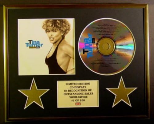 TINA TURNER/CD DISPLAY/LIMITED EDITION/COA/SIMPLY THE BEST – BigaMart