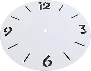 Aluminium Clock Dial Face, Arabic Numeral Craft Dial, Diameters 243mm ...